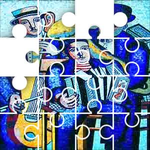 Three Musicians 67 pièces Classique Puzzle casse-tête - JigZone.com
