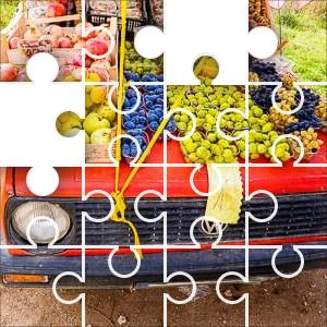 Fruit on Car Puzzle casse-tête - JigZone.com