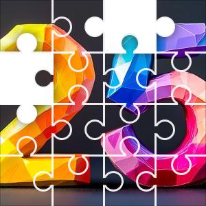New Year 2025 Puzzle casse-tête - JigZone.com